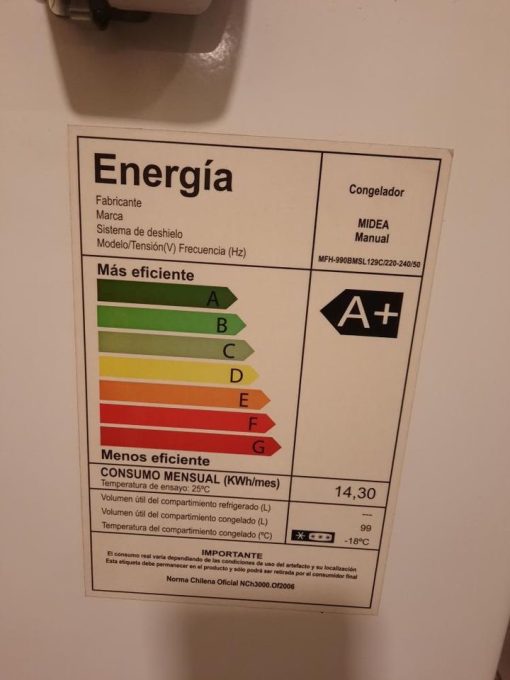 Freezer Midea 99L - Matuttera