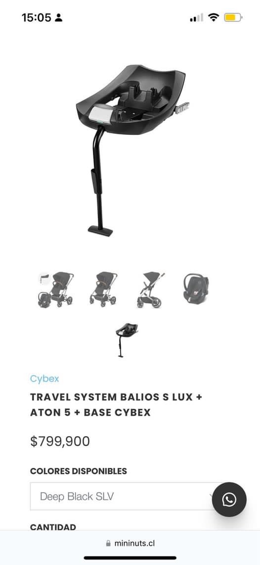 Coche Cybex - Matuttera