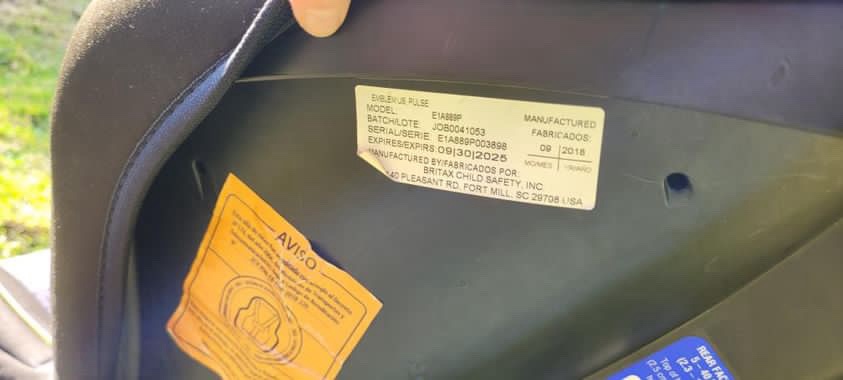 Silla de auto Britax - Matuttera
